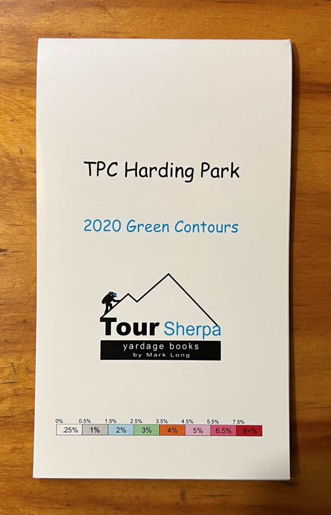 Mark Long Yardage Books | TPC Harding Park